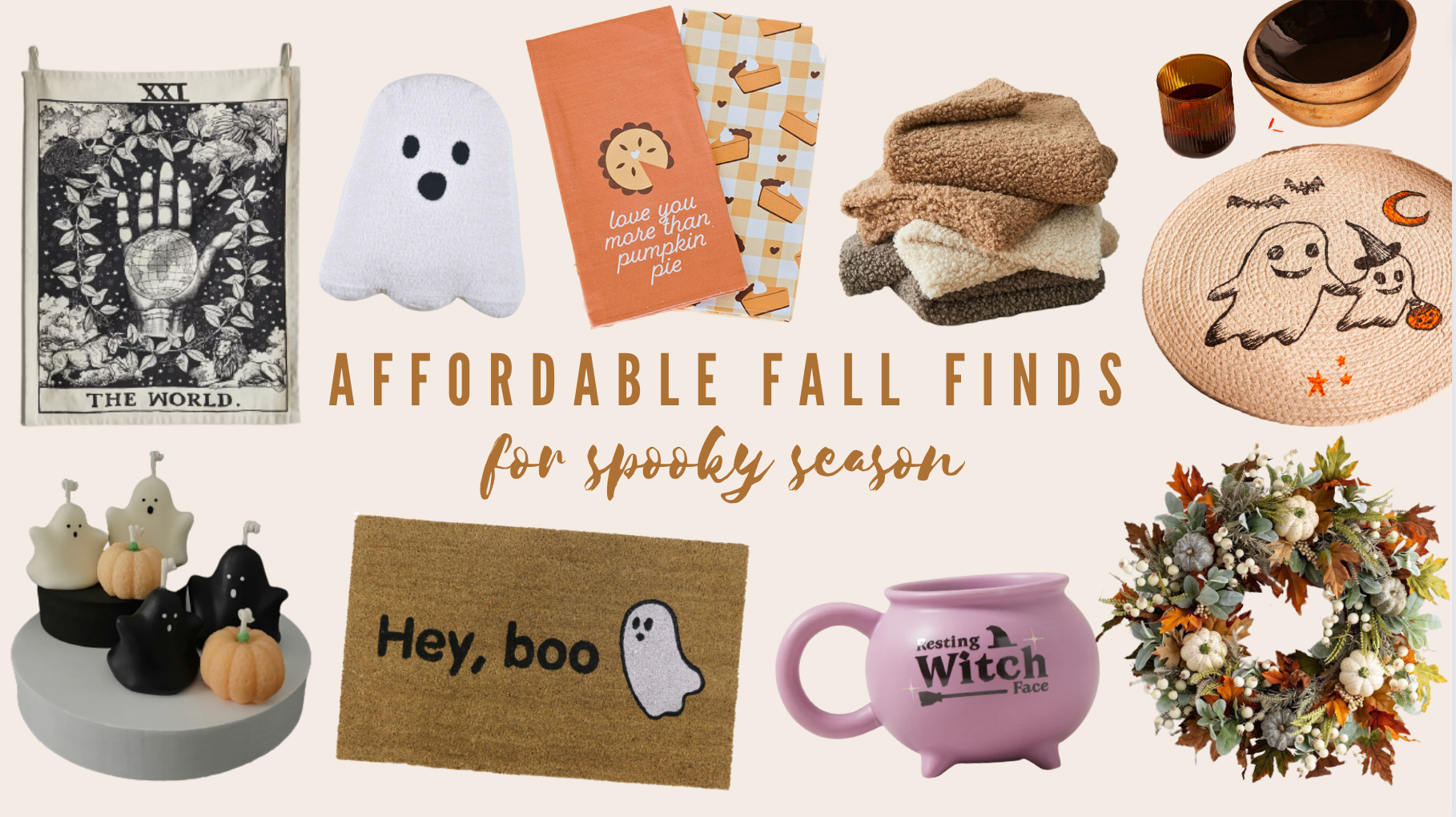 11 Affordable fall finds for the spookiest time of the year – Paper & Lore